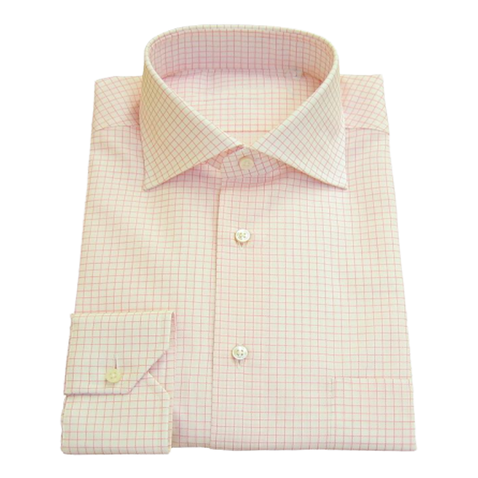 ALUMO VOYAGE PINK CHECK SHIRT – Tailor On The Road